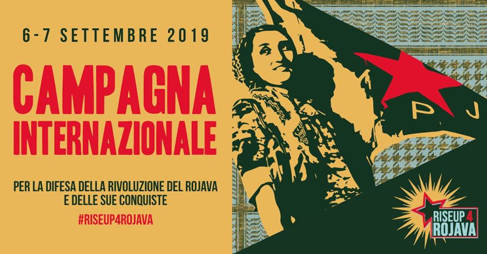 6-7 settembre: Campagna internazionale “Rise up 4 Rojava” – MilanoInMovimento