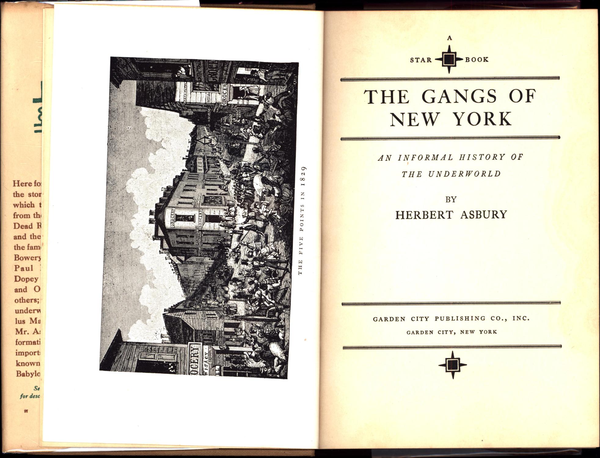 Gangs of New York o anche del “Non ci sono più i gangster di una volta ...