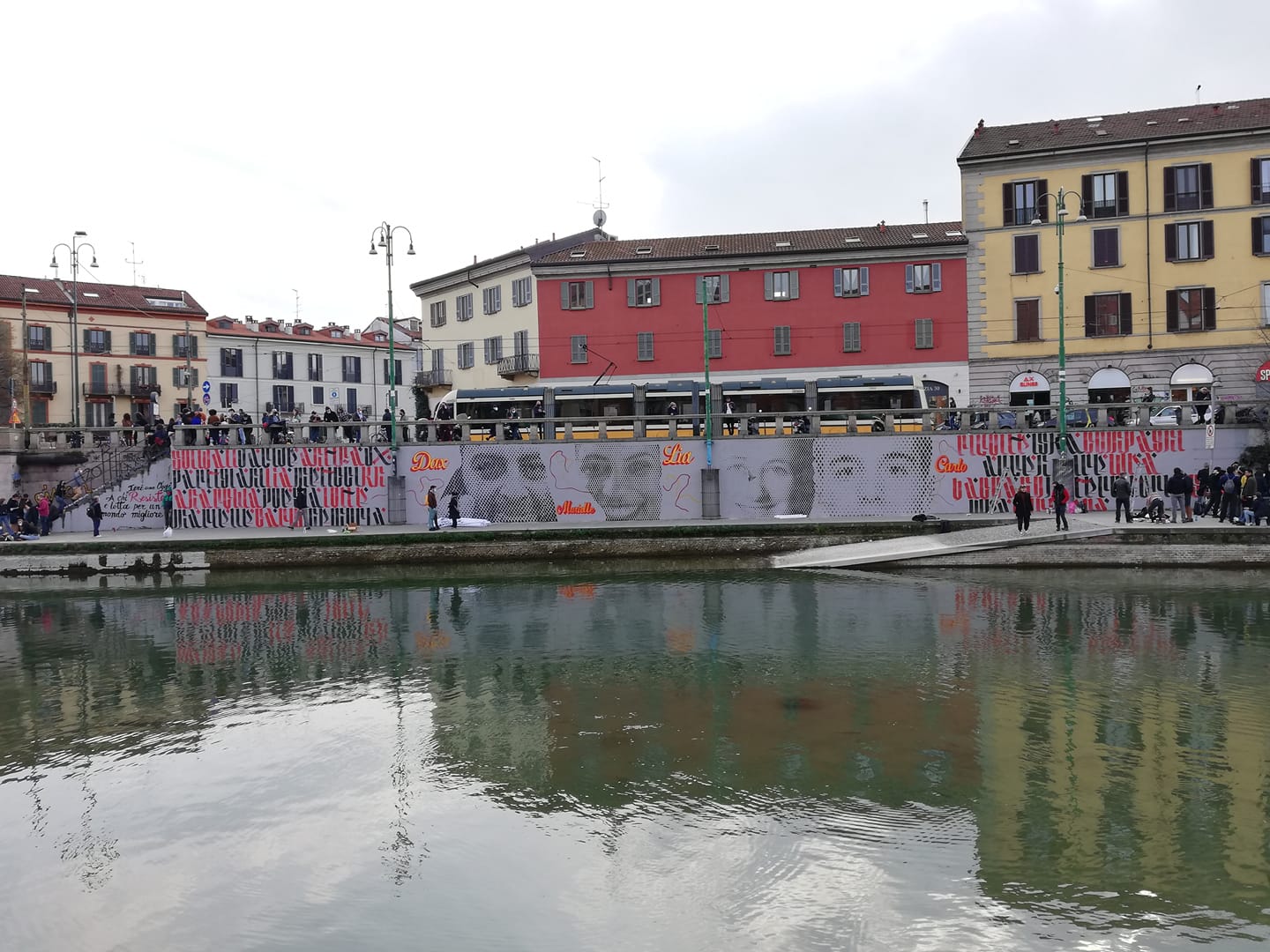 Murales in Darsena, 2021 – MilanoInMovimento