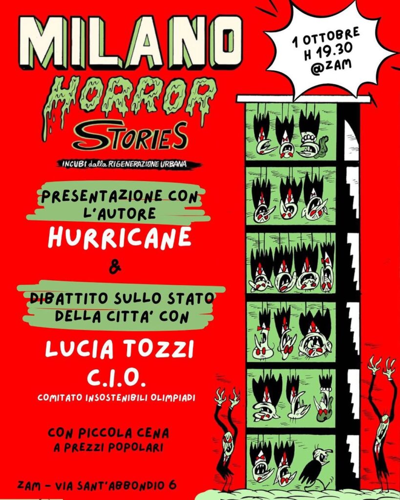 01/10 – Milano Horror Stories @ ZAM – MilanoInMovimento